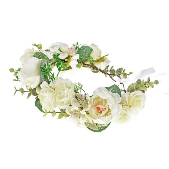 Boutique | Accessories | Vividsun Adjustable Flower Crown Floral ...